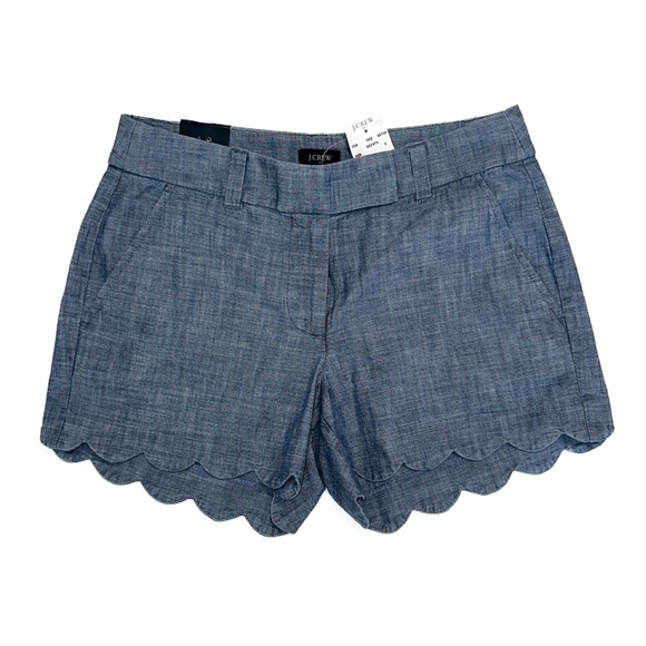 J Crew Scalloped Shorts